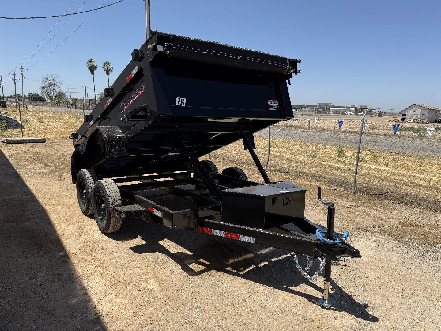 2025-RJ-Trailers-6'X10'-Dump-Trailer-RJ00863 | Madera & Galt, CA ...