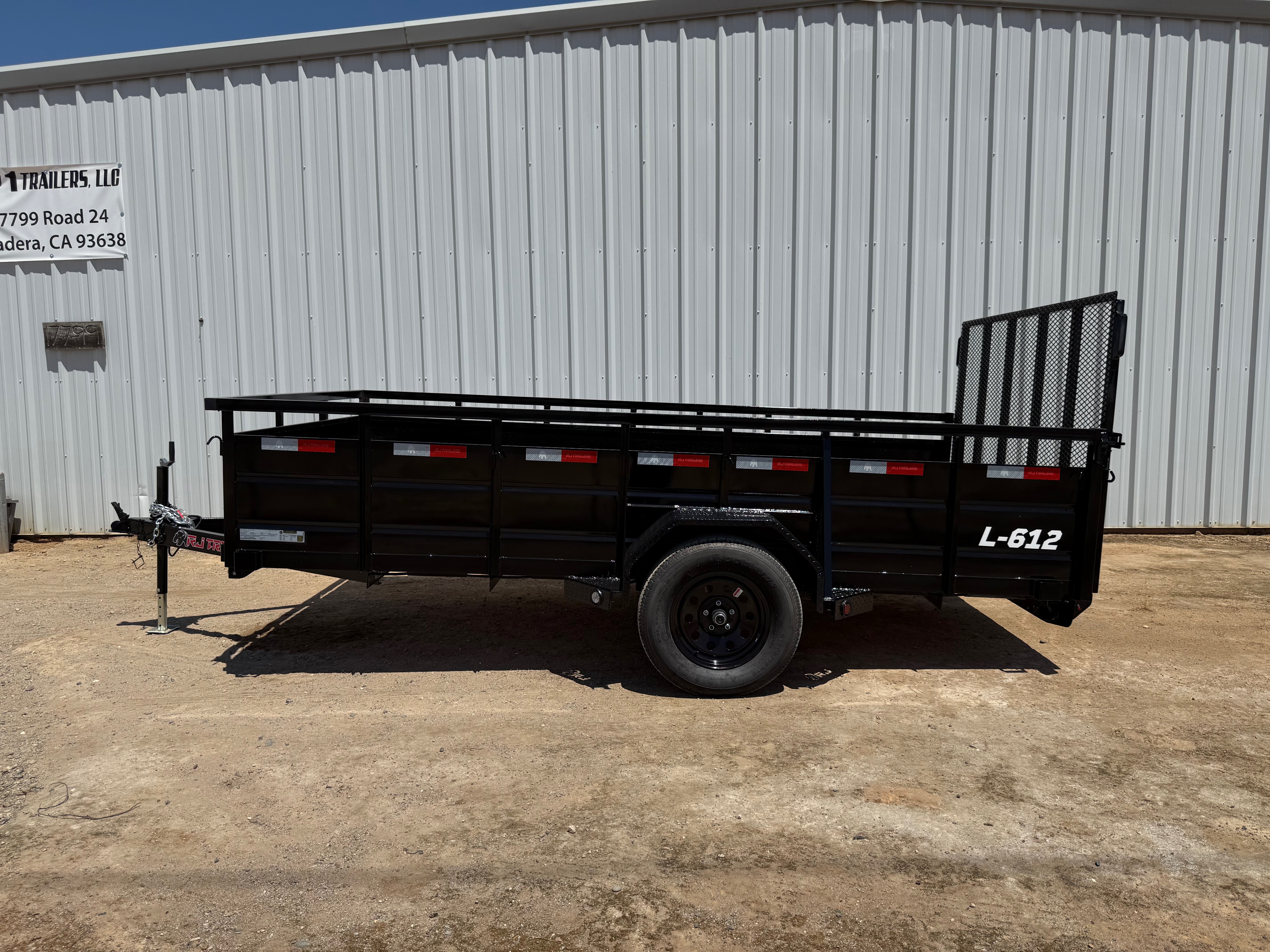 2026-RJ-Trailers-6'X12'-Landscape-Trailer-RJ00122 | Madera & Galt, CA ...
